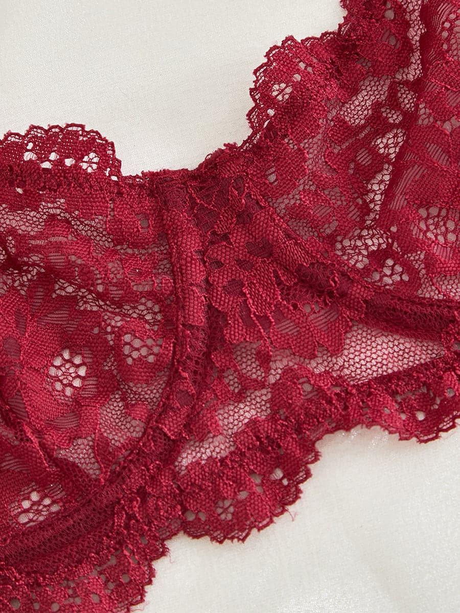 Lace See Through Lingerie Set MSL047 – MISS ORD